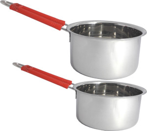bartan hub induction friendly sauce pan set of 2 Induction Bottom ...