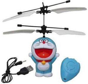 ExaltedCollection Rechargeable Flying Doraemon Sensor HelicopterÂ With ...