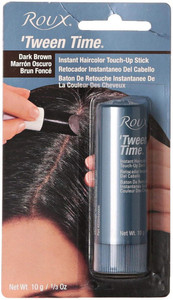 Roux Tween Time Hair Crayon, Dark Brown, .35 Ounce , Black - Price in ...