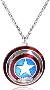 YELLOW CHIMES Captain America Marvel Avengers Hero Hollywood Pendant ...