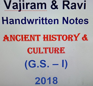 Vajiram & Ravi Handwritten Notes - Ancient History & Culture (G.s.-I ...