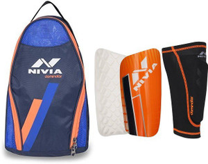 NIVIA 'Dominator' football shoe kit bag + One Pair of 'Dominator' shin ...