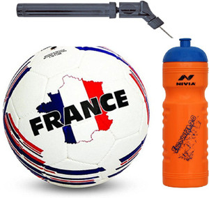 NIVIA France Country Color Football + Encounter 2.0 Sipper + Double ...