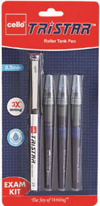 Cello Tristar Roller Pen Exam Stationery Set - Buy Cello Tristar Roller ...