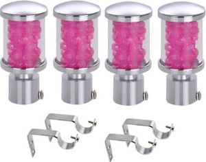 boruz Pink Rod Rail Bracket, Curtain Rods Metal Price in India - Buy ...