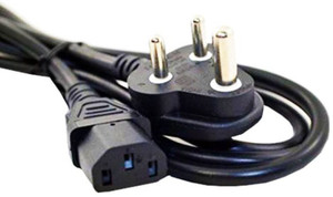FOX MICRO Power Cord 3 m Computer / Printer / Desktop / Pc / Smps Power ...
