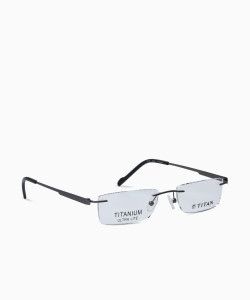 Titan Rimless Rectangle Frame Price in India - Buy Titan Rimless ...