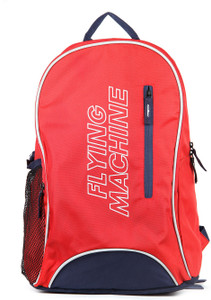 FLYING MACHINE FMLO8135 15.6 L Laptop Backpack Red - Price in India ...
