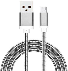 IMPRO Lightning Cable 1 m Copper Braiding Micro USB Grey - IMPRO ...