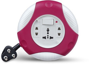 Milltec 3 Pin Clippy Extension Box (5 Mtr Wire) 3 Socket Extension ...