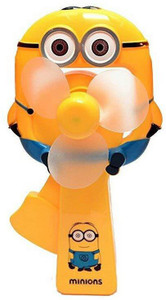 FUTUREZ KEY Kid's Minions Portable Hand Crank Mini Toy Fan without ...