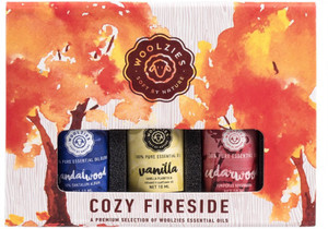 Woolzies Premium Essential oil set of 6 oils- Vanilla, Rose, Sandalwood ...