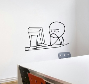 rawpockets 1 cm Meme Self Adhesive Sticker Price in India - Buy ...