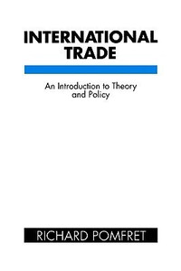 International Trade: Buy International Trade by Pomfret Richard at Low ...