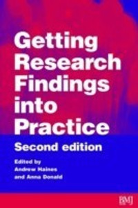 Getting Research Findings into Practice: Buy Getting Research Findings ...