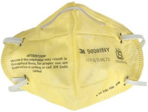 3M 3M 9000 INY (Yellow) IS 9473 FFP1 Premium Quality Respiratory Mask ...
