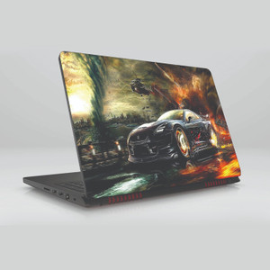 Gifty Ads PVC Coated Laptop Skin Vinyl Stickers || 3D Car Car Skin ...