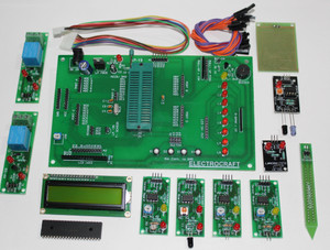 ELECTROCRAFT PIC Development Board , 7 sensors , 2 relay boards EC-C002 ...