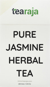 Tearaja Pure Jasmine Herbal Tea, 50 Gms | Natural Relaxant and Mood ...
