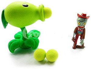 Toyswill Plants vs Zombies Peashooter Popper - Plants vs Zombies ...