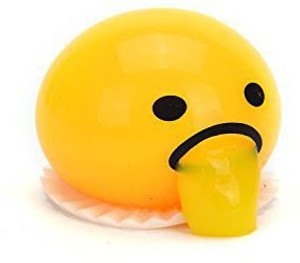 Xorastra Emoji Squishy Toy, Vomiting Egg Yolk Squishy, Fun Gift Kawaii ...
