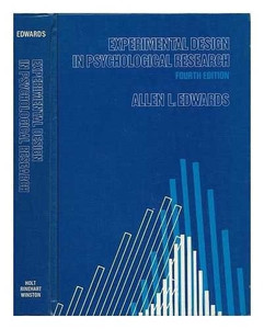 Experimental Design in Psychological Research: Buy Experimental Design ...