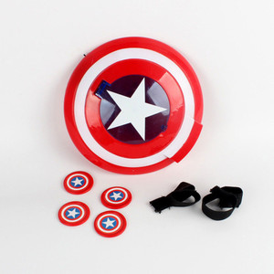 Decor Express Avengers Shield Disc Launcher with Action Sound and ...