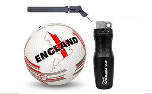 NIVIA England Country Color Football With G2020 Sipper And Double ...