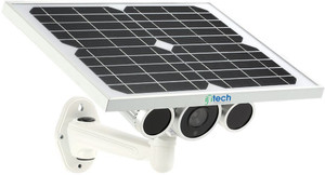 IFITech Wireless HD 1080P WiFi Solar Powered Outdoor Bullet IP Camera ...
