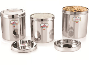 din bandhu Steel Grocery Container - 7 L, 9 L, 8 L Price in India - Buy ...