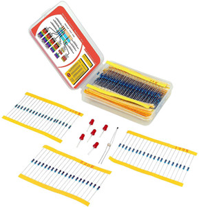 REES52 Resistor Assortment Kit - Set of 600 Assorted Resistors from 10 ...