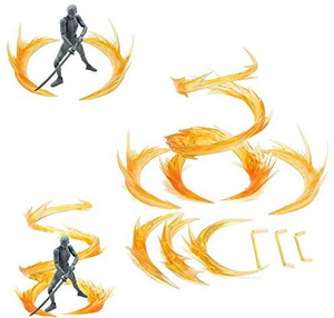 Genrc Soul Effect Wind Yellow Action Figure For Tamashii Figma Saint ...