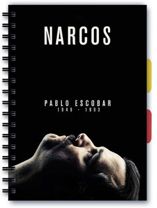 Posterskart Narcos Pablo Escobar Notebook A5 Ruled A5 Notebook Ruled ...