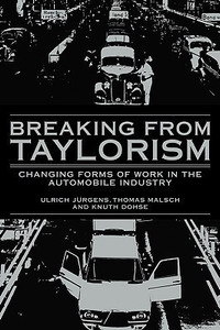 Breaking from Taylorism: Buy Breaking from Taylorism by Juergens Ulrich ...