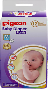Pigeon ULTRA PREMIUM PANTS DIAPER, MEDIUM - M - Buy 36 Pigeon Pant ...