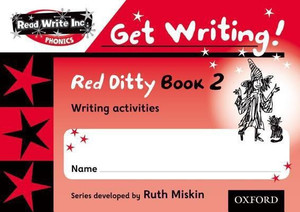 Read Write Inc. Phonics: Get Writing!: Red Ditty Books 1-5 School Pack ...
