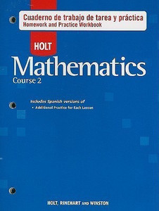 Holt Mathematics Course 2: Buy Holt Mathematics Course 2 by unknown at ...