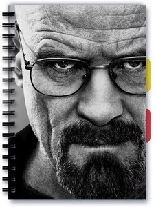 Posterskart Breaking Bad Walter White Notebook A5 Ruled A5 Notebook ...