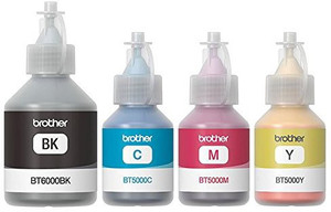 brother BT5000 & BT6000BK Genuine Ink Bottles colour For Brother T300 ...