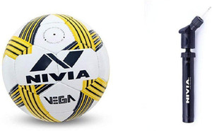 NIVIA Vega Football with Air Double Action Pump Football Kit - Buy ...