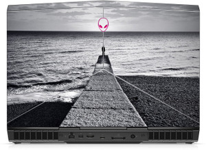 GADGETSWRAP Printed Standing alone Skin For Alienware 13 R3 Laptop (Top ...