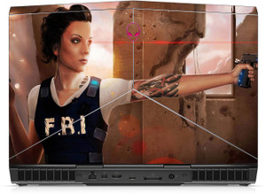 GADGETSWRAP Printed FBI Skin For Alienware 15 R4 Laptop (Top Only ...