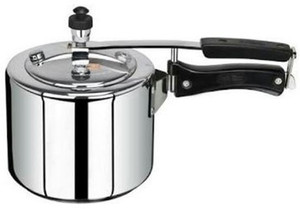 India Gold 5 L Inner Lid Pressure Cooker Price in India - Buy India ...