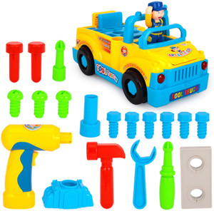 WAMA RETAILS Amazingly Equipped Tool Toy Truck for Kids with ...