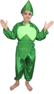 KAKU FANCY DRESSES Lady Finger Vegetable Costume -Green, 3-4 Years, For ...