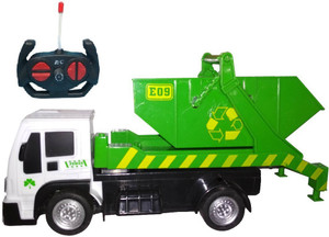 IndusBay Smart City Remote Control Bin Tipper Garabage Dump Truck 1:16 ...