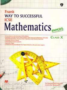 Frank Way to Successful ICSE Mathematics Paper: Buy Frank Way to ...