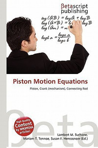 Piston Motion Equations: Buy Piston Motion Equations by unknown at Low ...