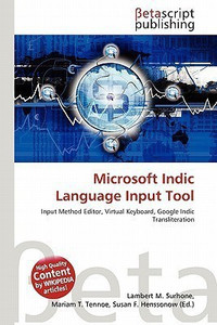Microsoft Indic Language Input Tool: Buy Microsoft Indic Language Input ...