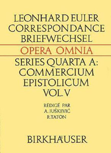 Correspondance de Leonhard Euler avec A. C. Clairaut, J. d'Alembert et ...